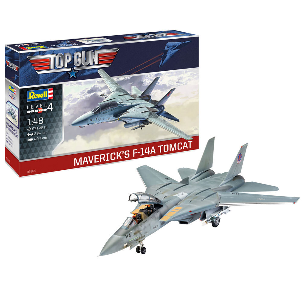 REVELL F-14 A TOMCAT "TOP GUN" 1:48