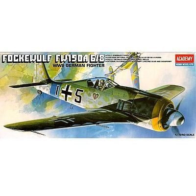 ACADEMY 12480 1/72 FOCKE-WULF FW190A-6/8 PLASTIC MODEL KIT
