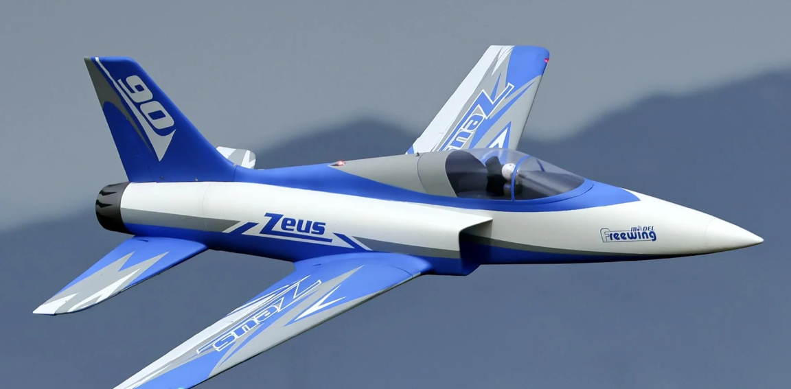 Freewing Zeus 90mm 6S EDF Sport Jet PNP